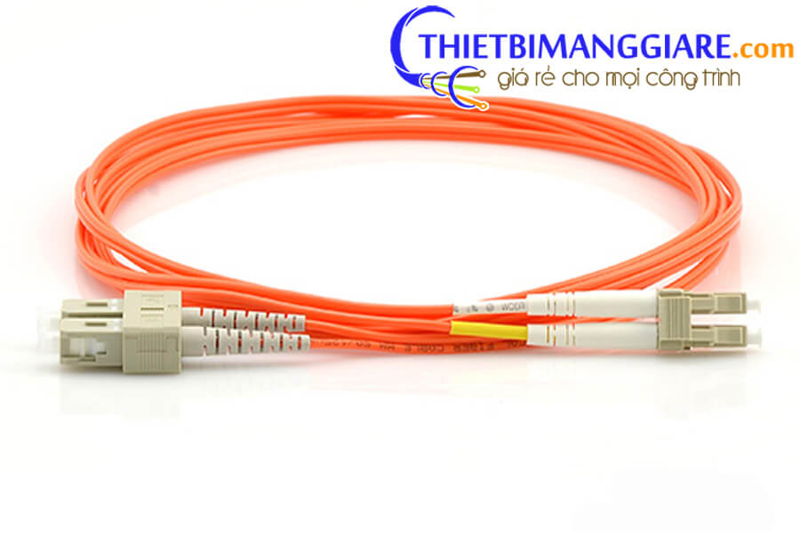Dây nhảy quang Multimode LC-SC chính hãng LS - Thiết bị mạng giá rẻ