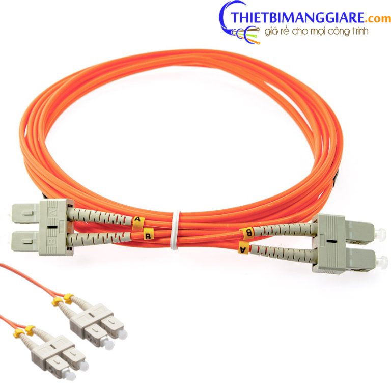 Dây nhảy quang Multimode SC-SC chính hãng LS - Thiết bị mạng giá rẻ