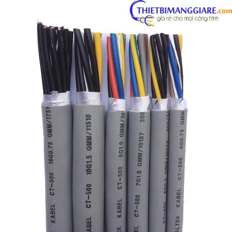 Cáp điều khiển có lưới chống nhiễu | Altek Kabel SH-500 7G 1.5QMM