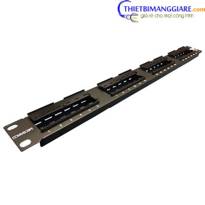 Patch Panel Commscope Cat6 24 port chính hãng, giá rẻ tại Hà Nội